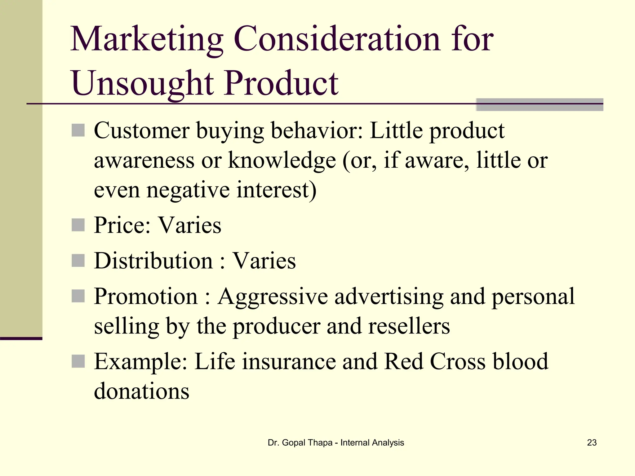 product classification and product life cycle | PPT