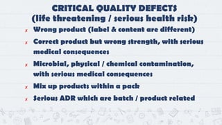 Handling of product complaint | PPTX