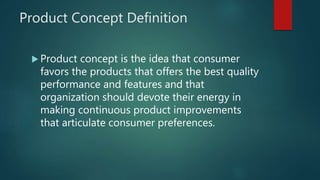 Product concept | PPTX | Home Appliances | Home & Garden