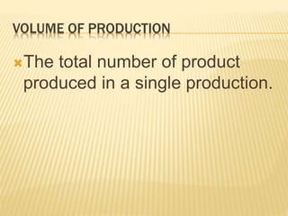 Product costing | PPTX