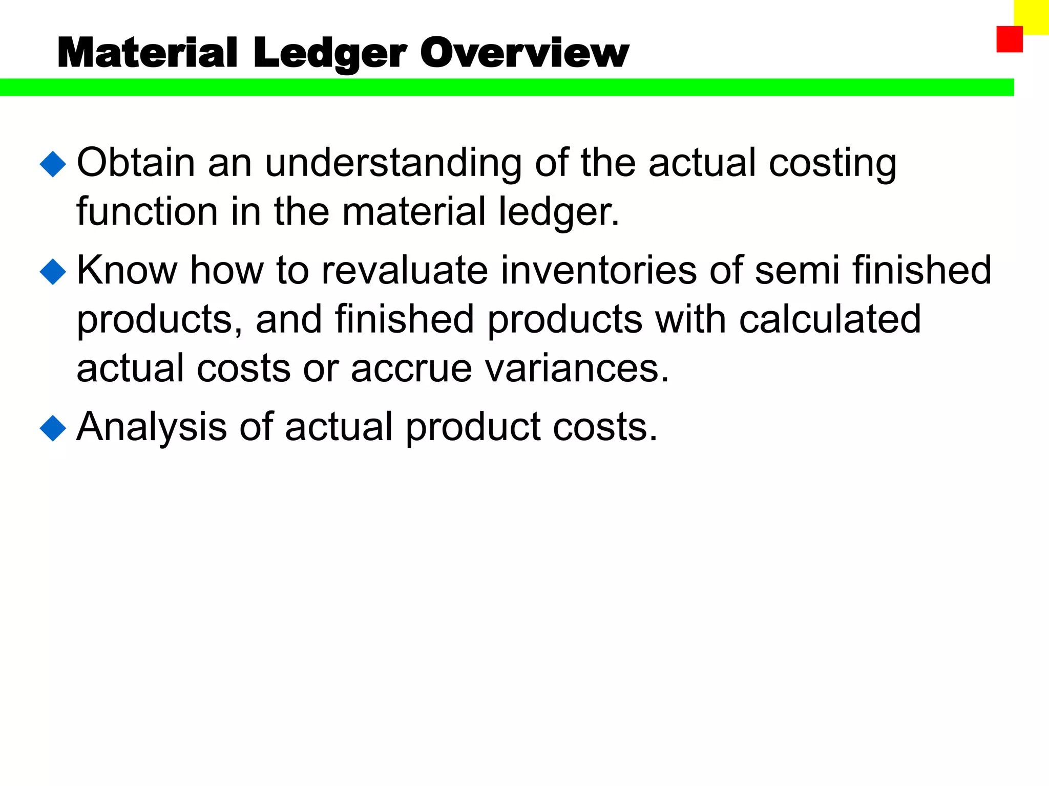 ProductCosting Material Ledger.ppt