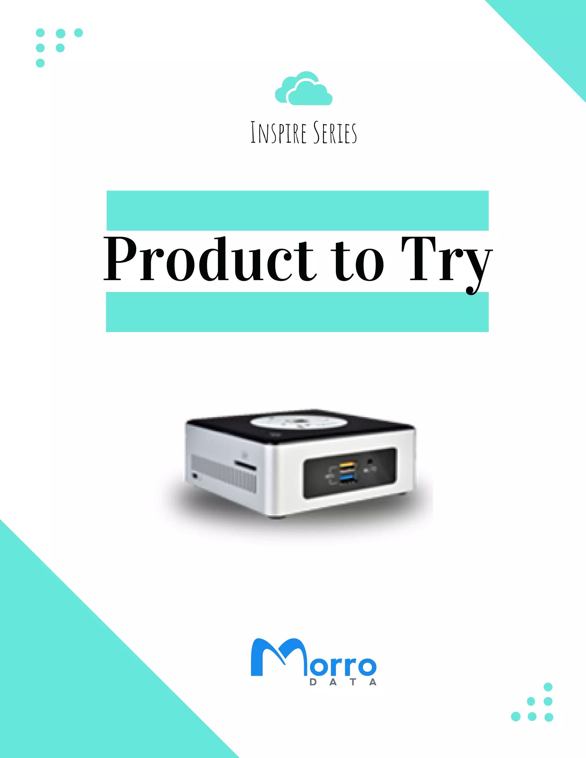Product to Try | Morro Data | PDF