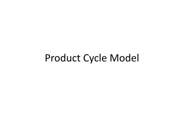 Product Cycle Model.pptx