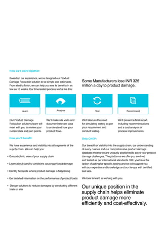 Product Damage Reduction_CHEP India | PDF