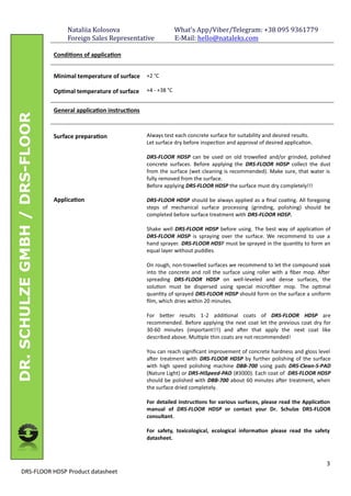Product datasheet drs floor hdsp en v08 | PDF