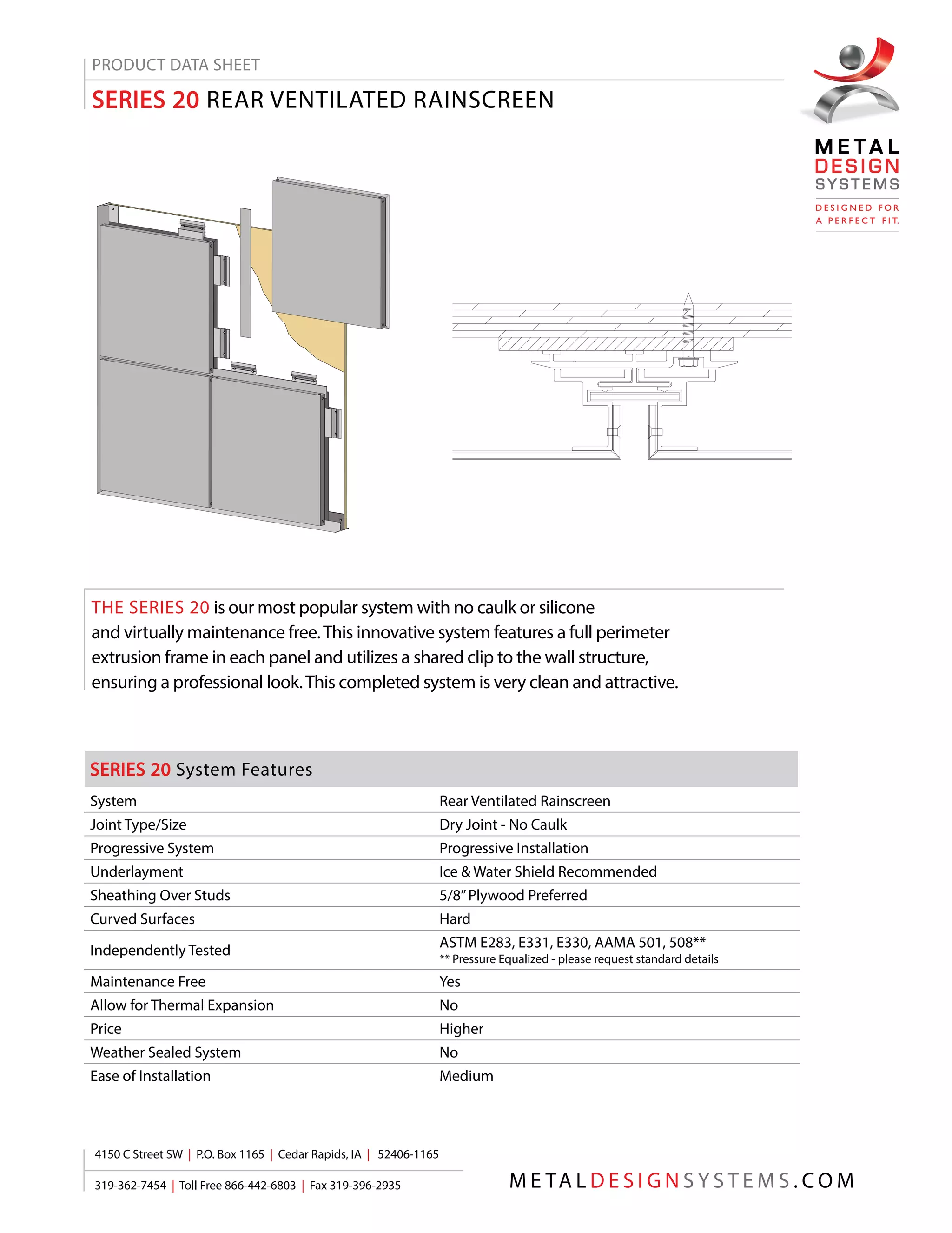 MDSI Series 20 Product Data Sheet | PDF
