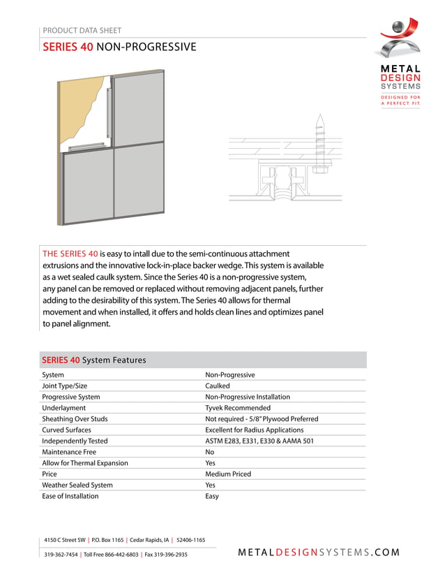 Series 40 Product Data Sheet | PDF