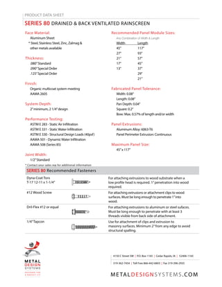 MDSI Series 80 Product Data Sheet | PDF