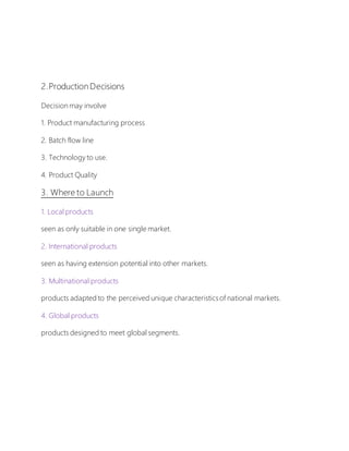 Product decision | DOCX