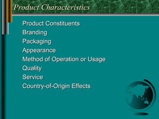 International Product decisions | PPT