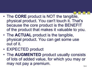 Product decisions and branding and services- notes.ppt