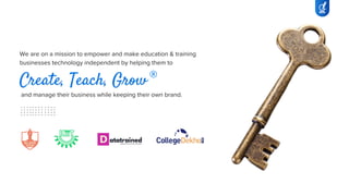 Edmingle - Create, Teach, Grow | PPT