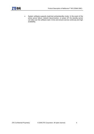 Product description of net numen _m3_(cdma_omc) | PDF | Computer Networking | Computing