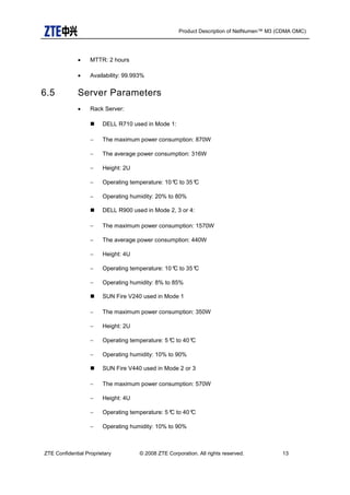 Product description of net numen _m3_(cdma_omc) | PDF | Computer Networking | Computing