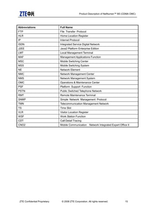 Product description of net numen _m3_(cdma_omc) | PDF | Computer Networking | Computing