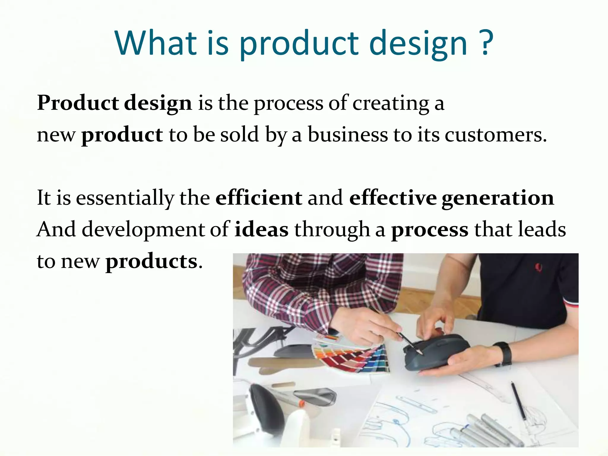 Product design | PPTX