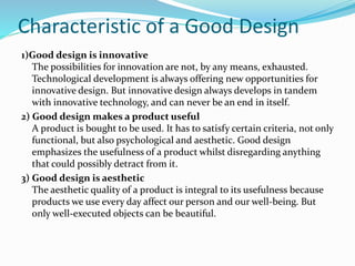 Product design and Development | PPT