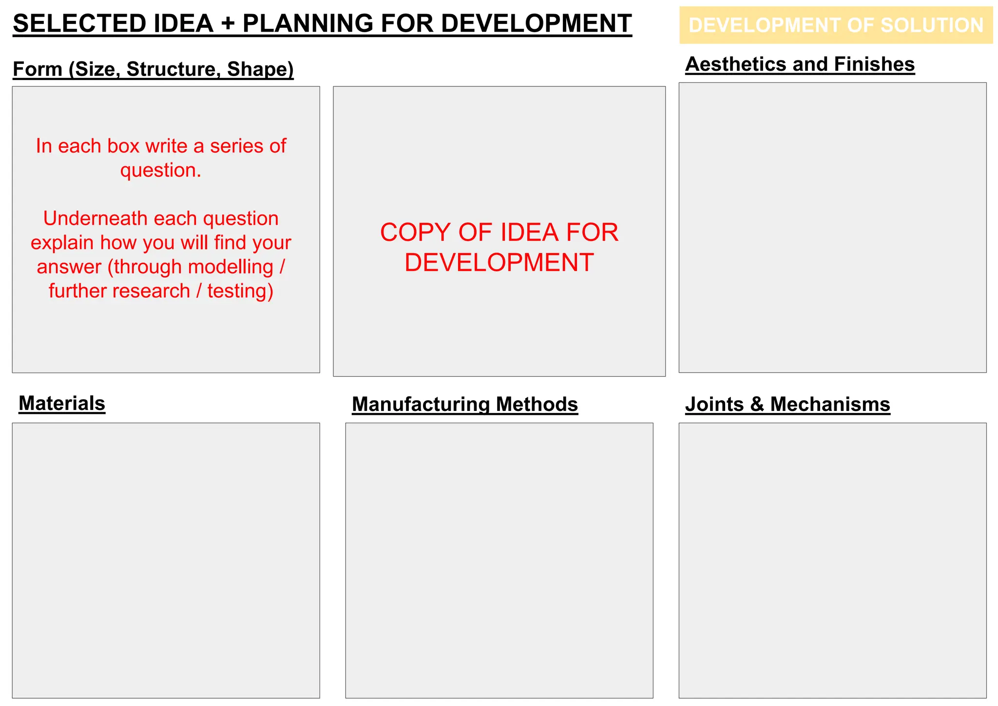 PRODUCT DESIGN - IGCSE Template 2021-22 MODIFIED & UPDATED 2024.pptx
