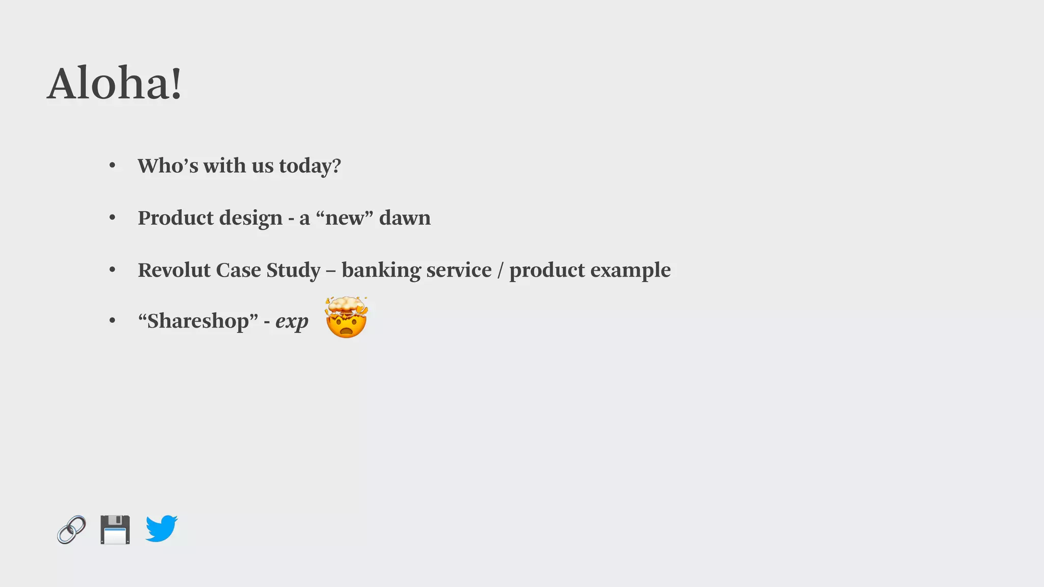 Product design - Service design - Revolut Case Study + Shareshop | PDF