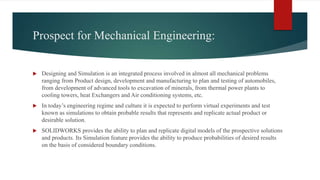 Product design solidworks training ppt | PPTX