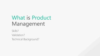 Product Design and Management: Summary | PPT