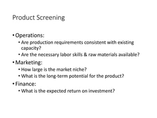 Product design and development | PPT