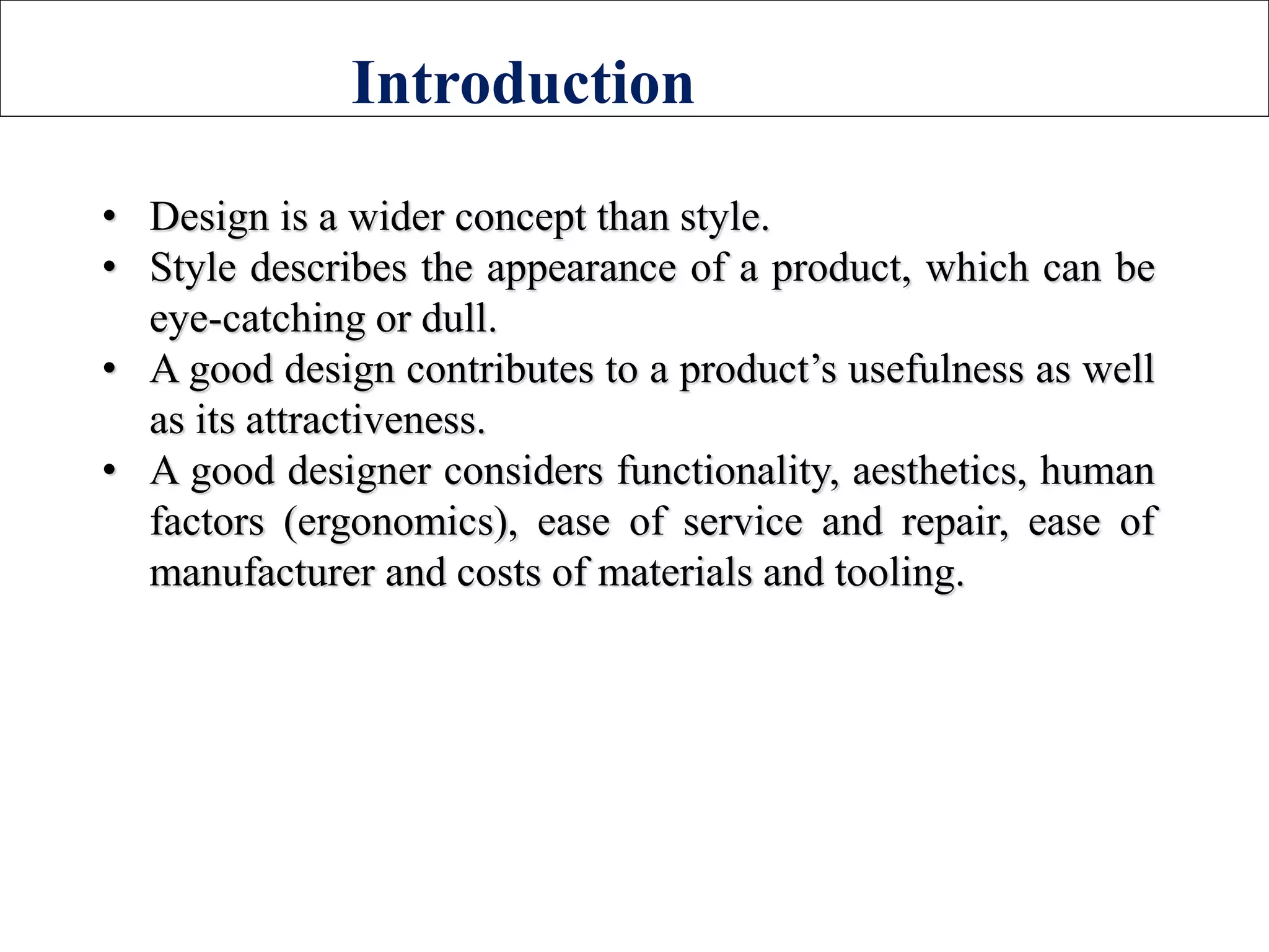 Product design and development | PDF