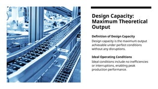 Product Design, Capacity, Facility.pptx. | PPTX