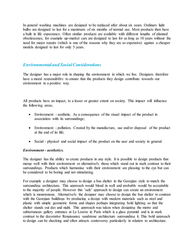 Product design factors | DOCX
