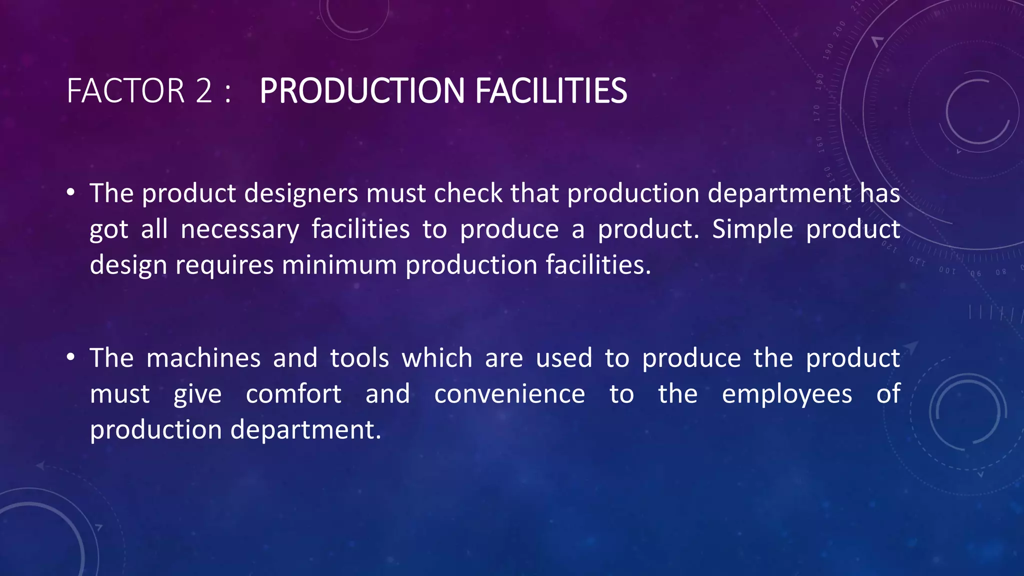 Product design influecing factors om | PPSX