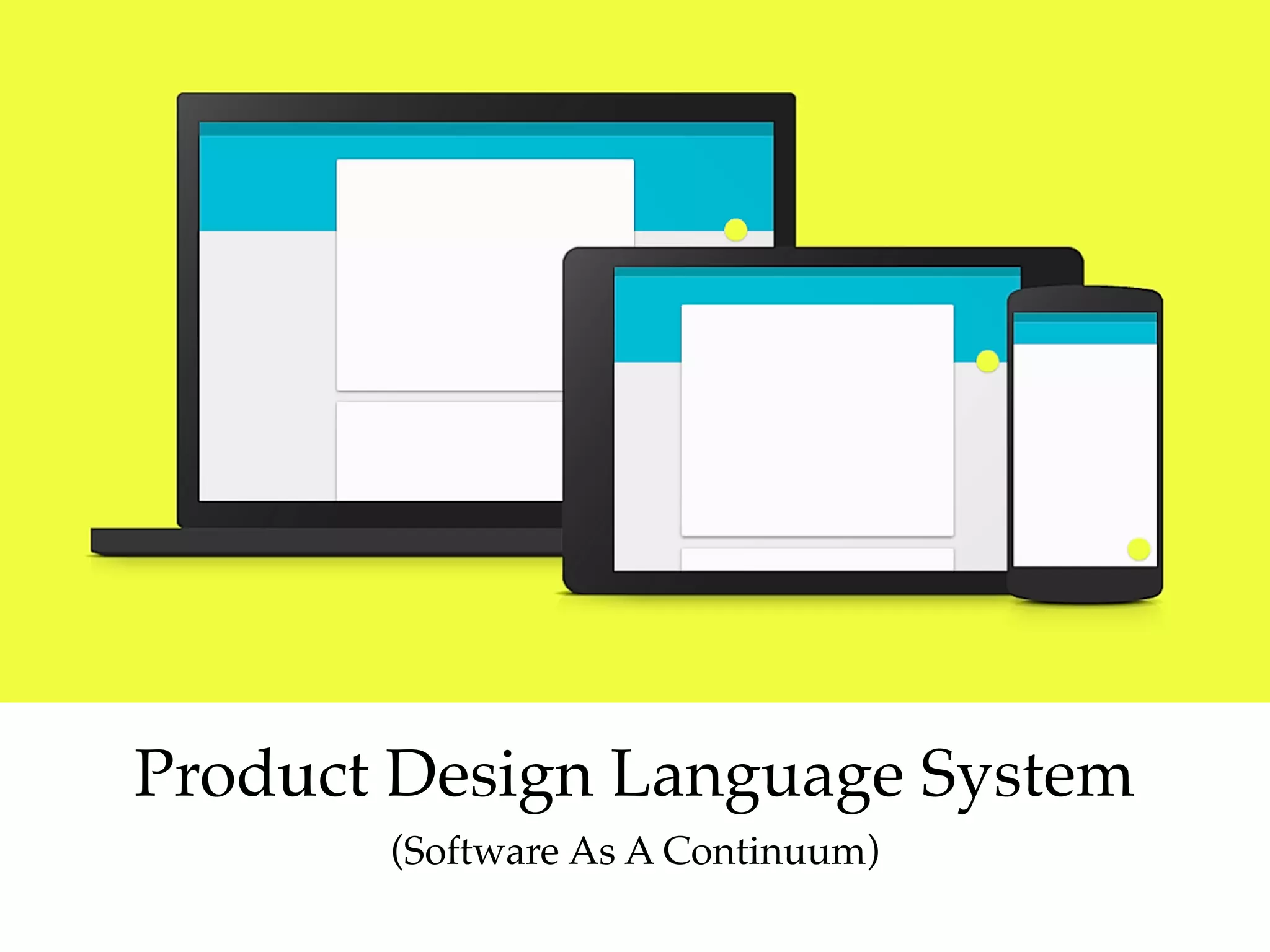 Product Design Language System | PPT