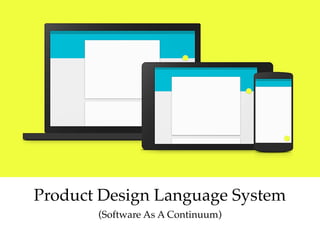Product Design Language System | PDF