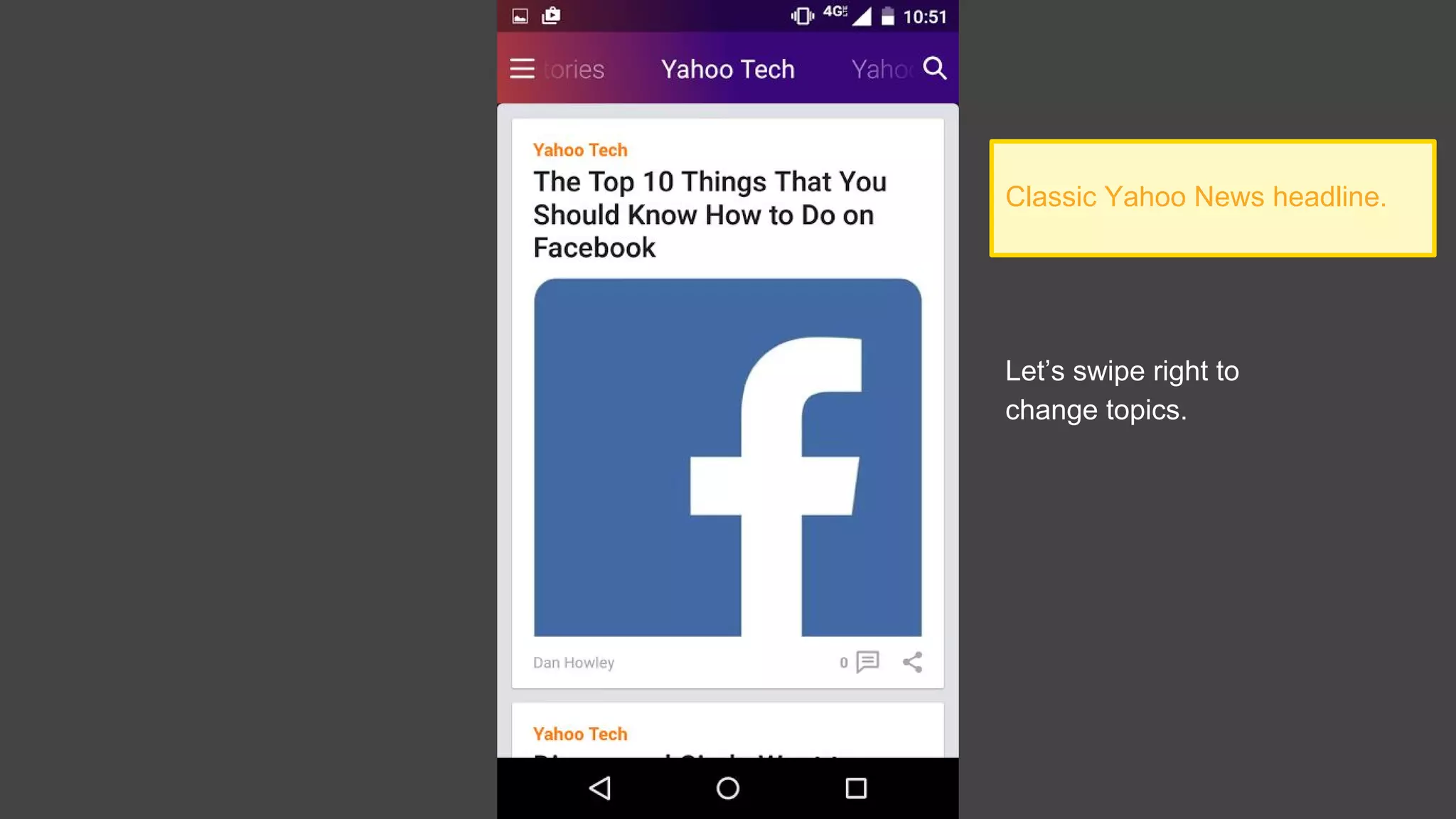 Yahoo! App Mobile App Design Teardown | PDF | Desktop Publishing ...