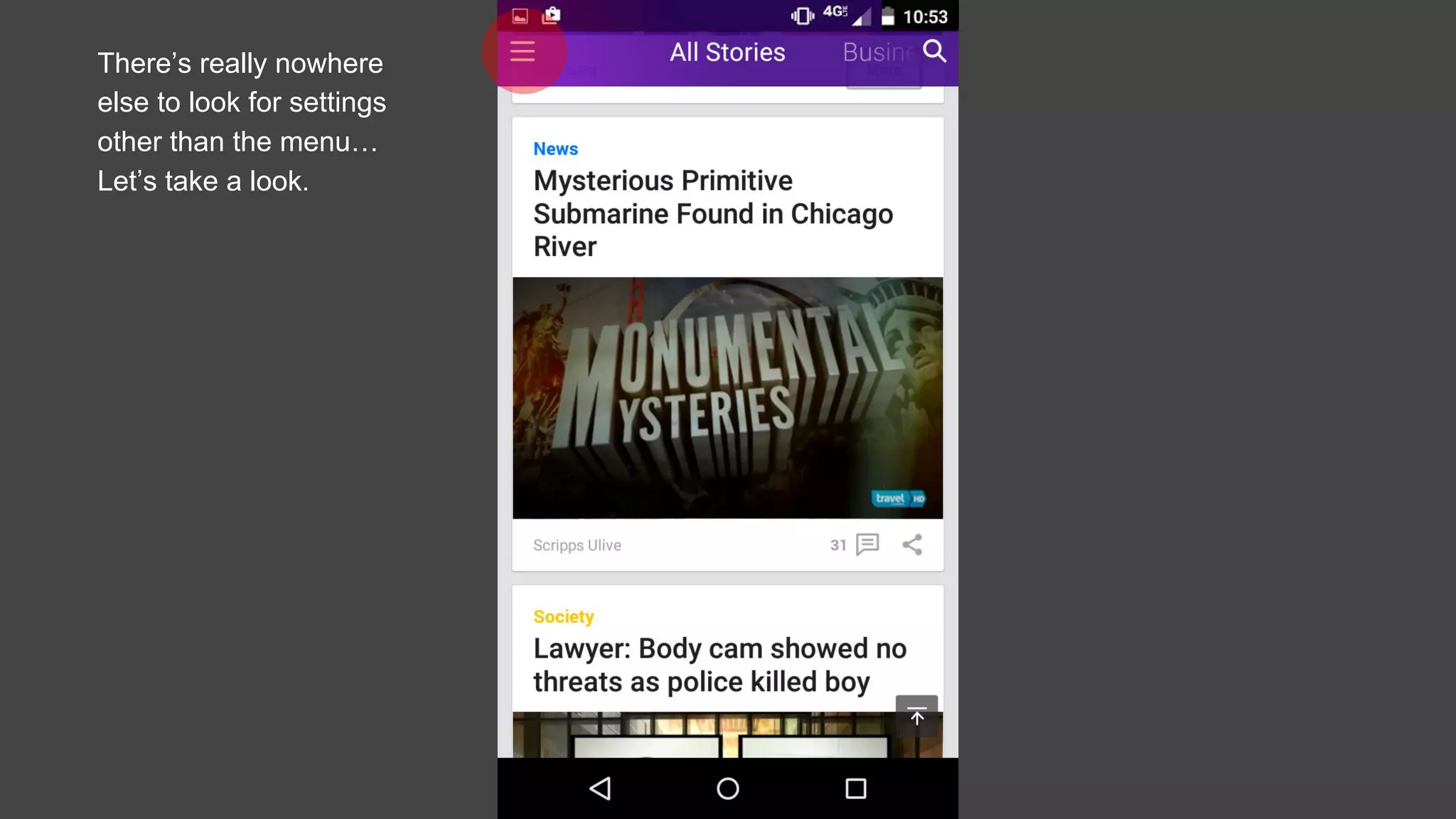 Yahoo! App Mobile App Design Teardown | PPT