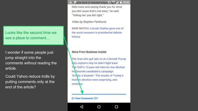 Yahoo! App Mobile App Design Teardown | PPT