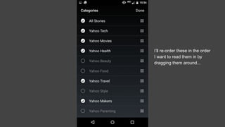 Yahoo! App Mobile App Design Teardown | PDF