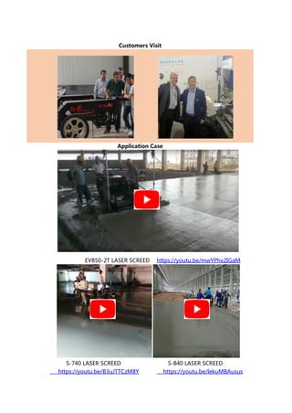Laser screed machine S840+EV850-2T | PDF