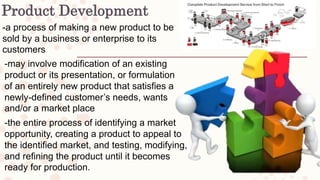 Product development.environment&marke tpptx | PPTX