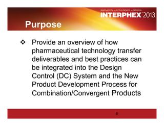 Pharmaceutical Technology Transfer Best Practices | PDF