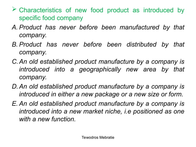 Food product development introduction.ppt