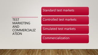 Product development and life cycle strategies | PPT