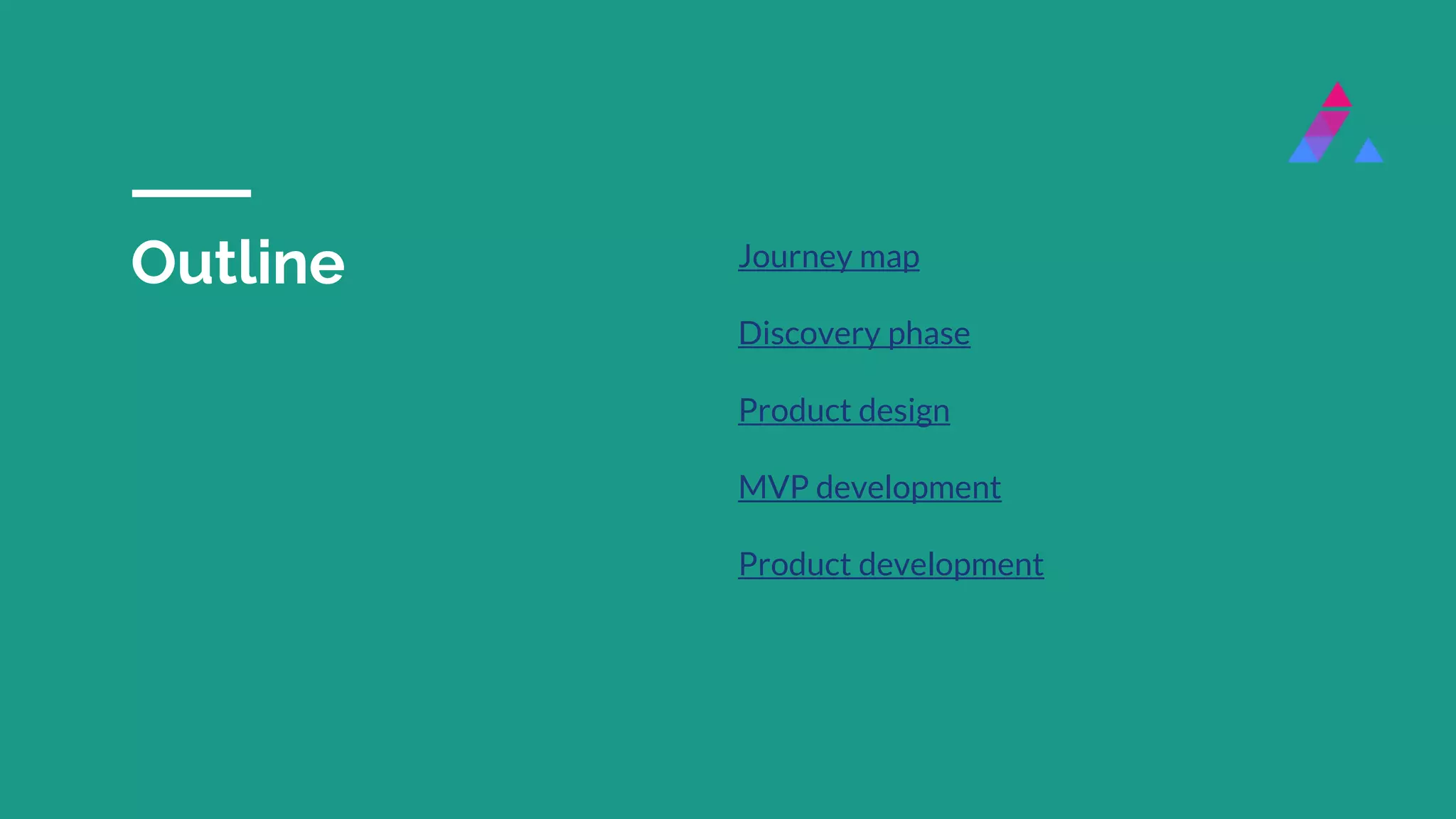 Product development journey map | PPT