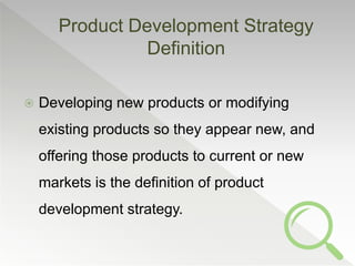 Product Development Strategy of McDonald's | PPTX