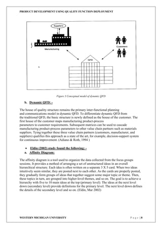 Product development using quality function deployment | PDF