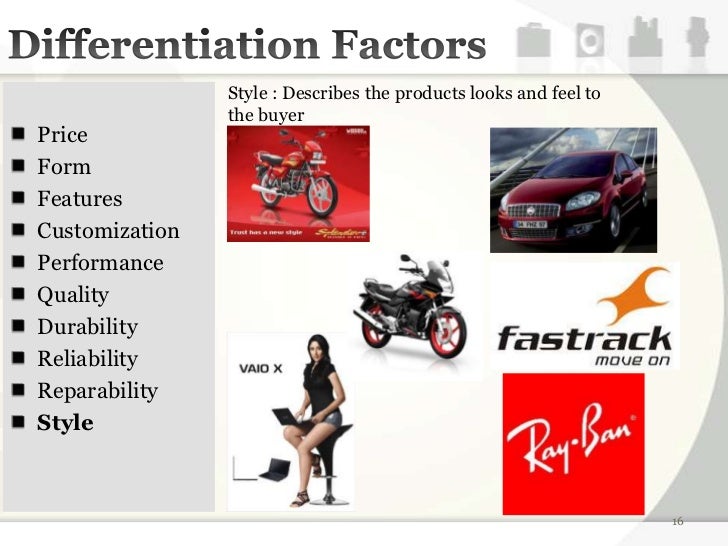 Product Differentiation