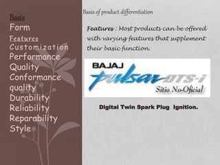 Product differentiation in indian market | PPT