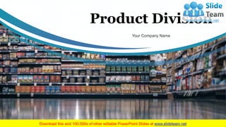 Product Division PowerPoint Presentation Slides | PPT