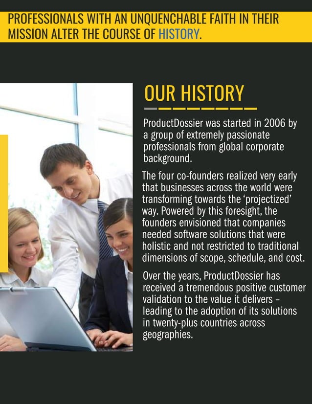 Product dossier profile | PDF