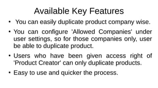 Product Duplication Companywise | PDF