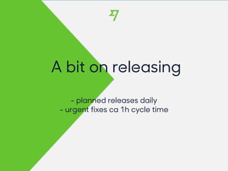 Product engineering @ TransferWise | PPT